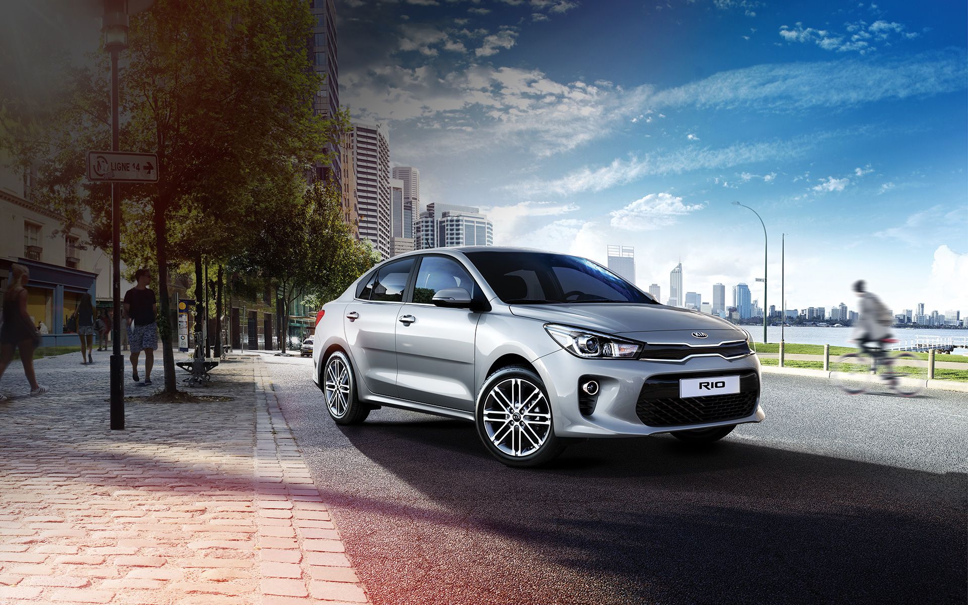 Rio Sedan Test – KIA